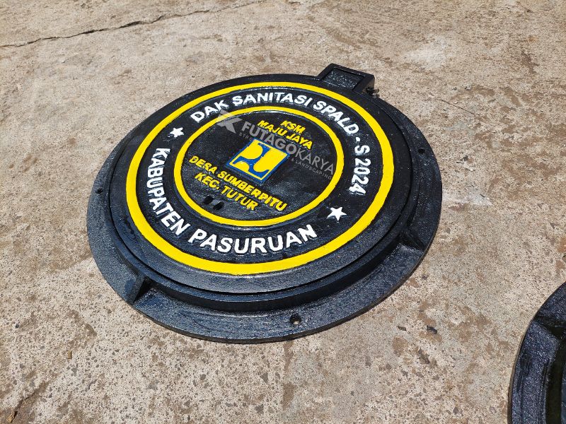 Manhole Cast Iron Drainase Saluran Termurah - Futago Karya