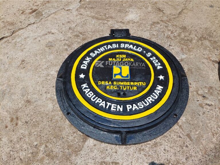 Manhole Cast Iron Drainase Saluran Termurah - Futago Karya