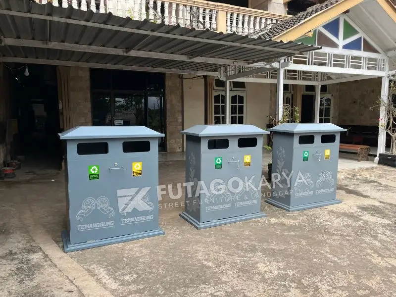 Besi Tempat Sampah Tahan Lama untuk Kebersihan Lingkungan - Futago Karya